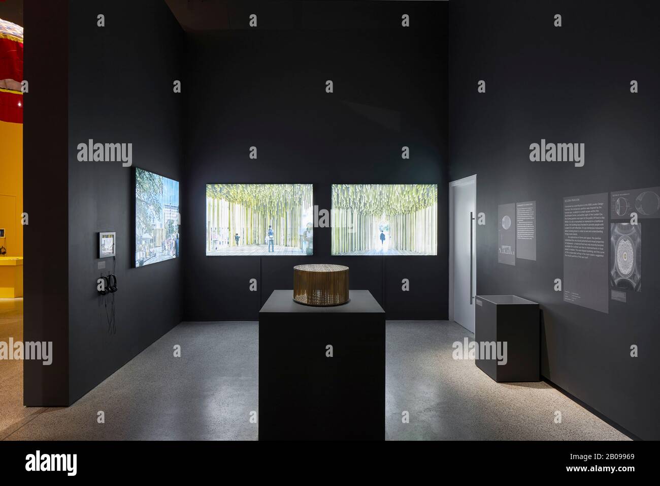 Exhibition room. Making Memory Exhibition, London, United Kingdom ...