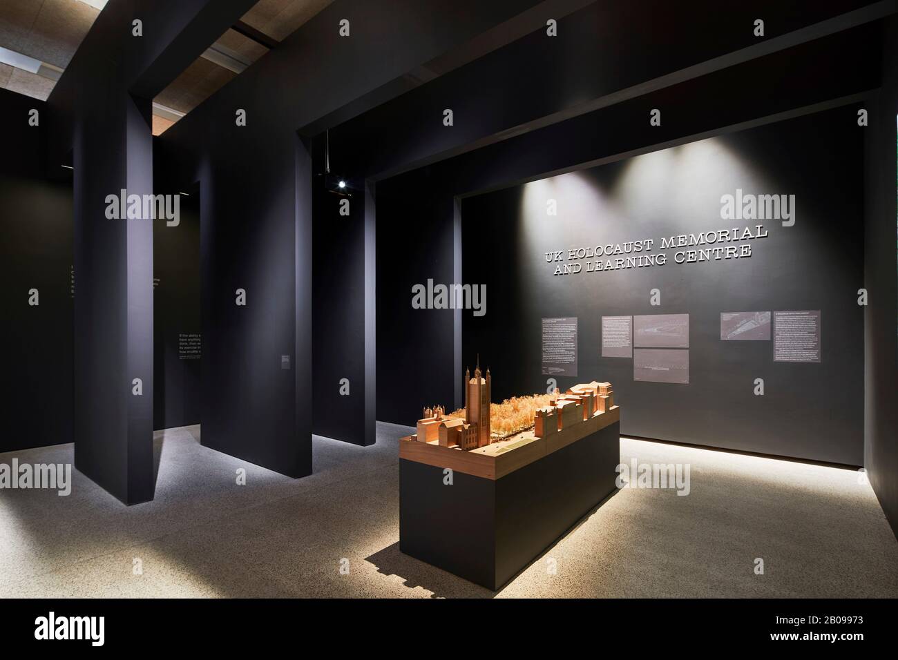 Exhibition room. Making Memory Exhibition, London, United Kingdom ...