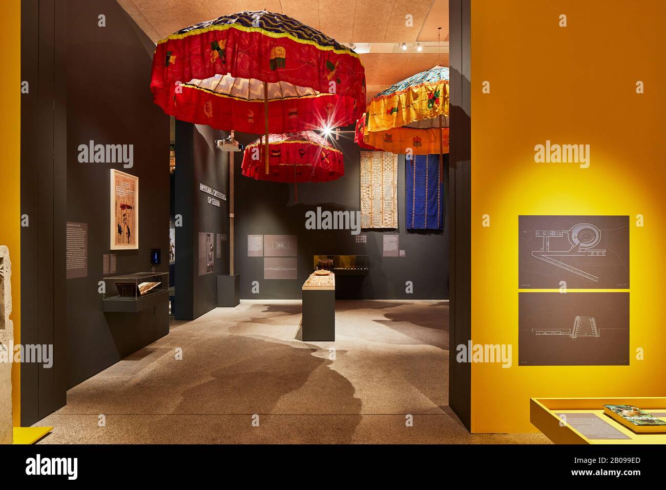 Exhibition room. Making Memory Exhibition, London, United Kingdom ...