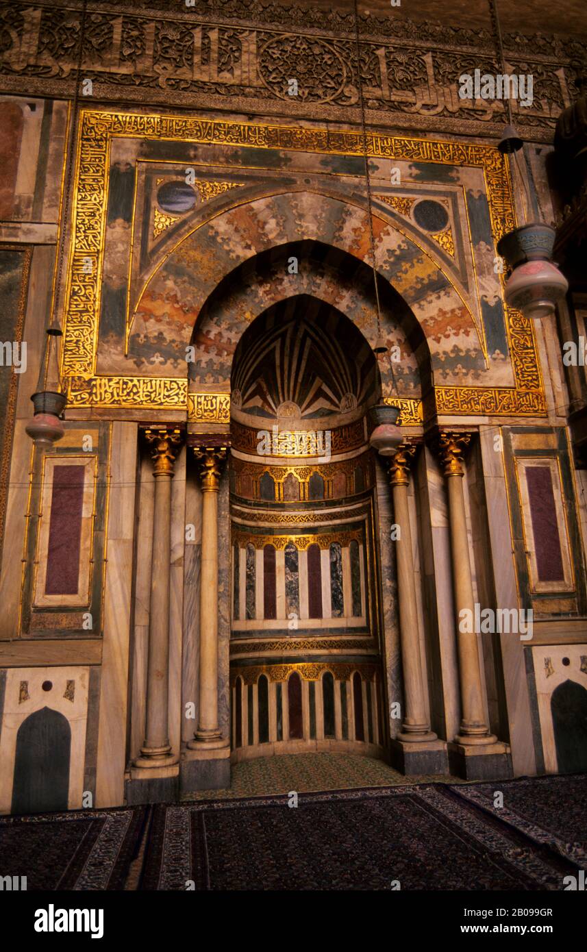 EGYPT, CAIRO, SULTAN HASSAN MOSQUE Stock Photo - Alamy