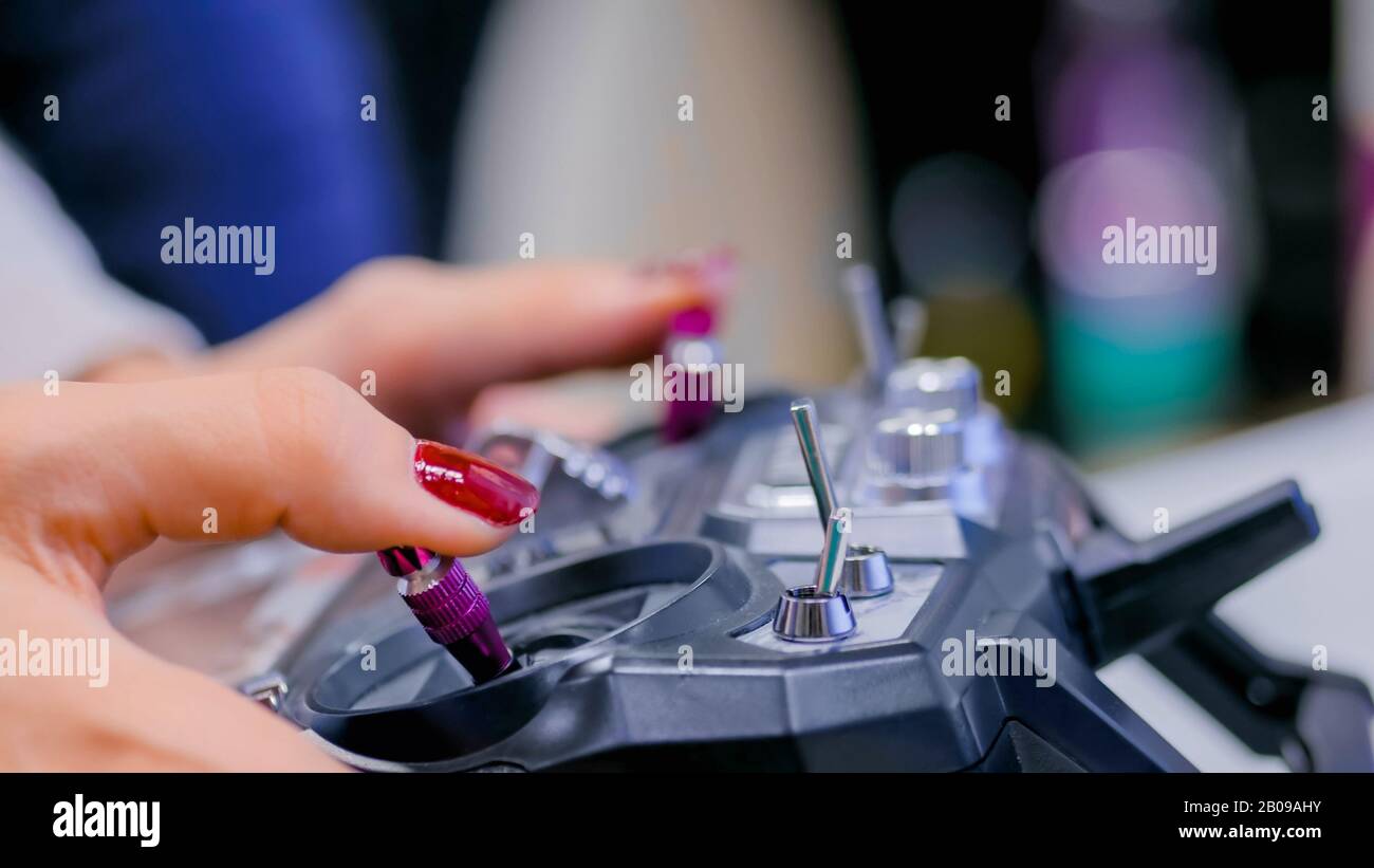 Joystick control system hi-res stock photography and images - Alamy