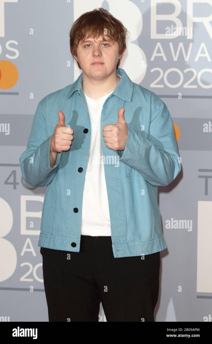 Lewis Capaldi attends the 40th Brit Awards Red Carpet arrivals at The ...