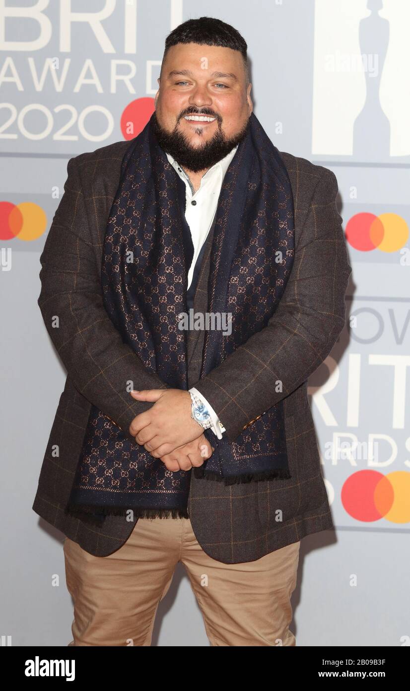 Charlie Sloth attends the 40th Brit Awards Red Carpet arrivals at The ...