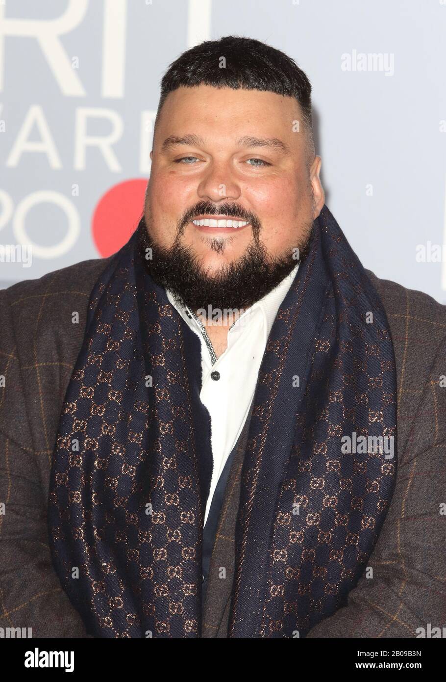 Charlie Sloth attends the 40th Brit Awards Red Carpet arrivals at The ...