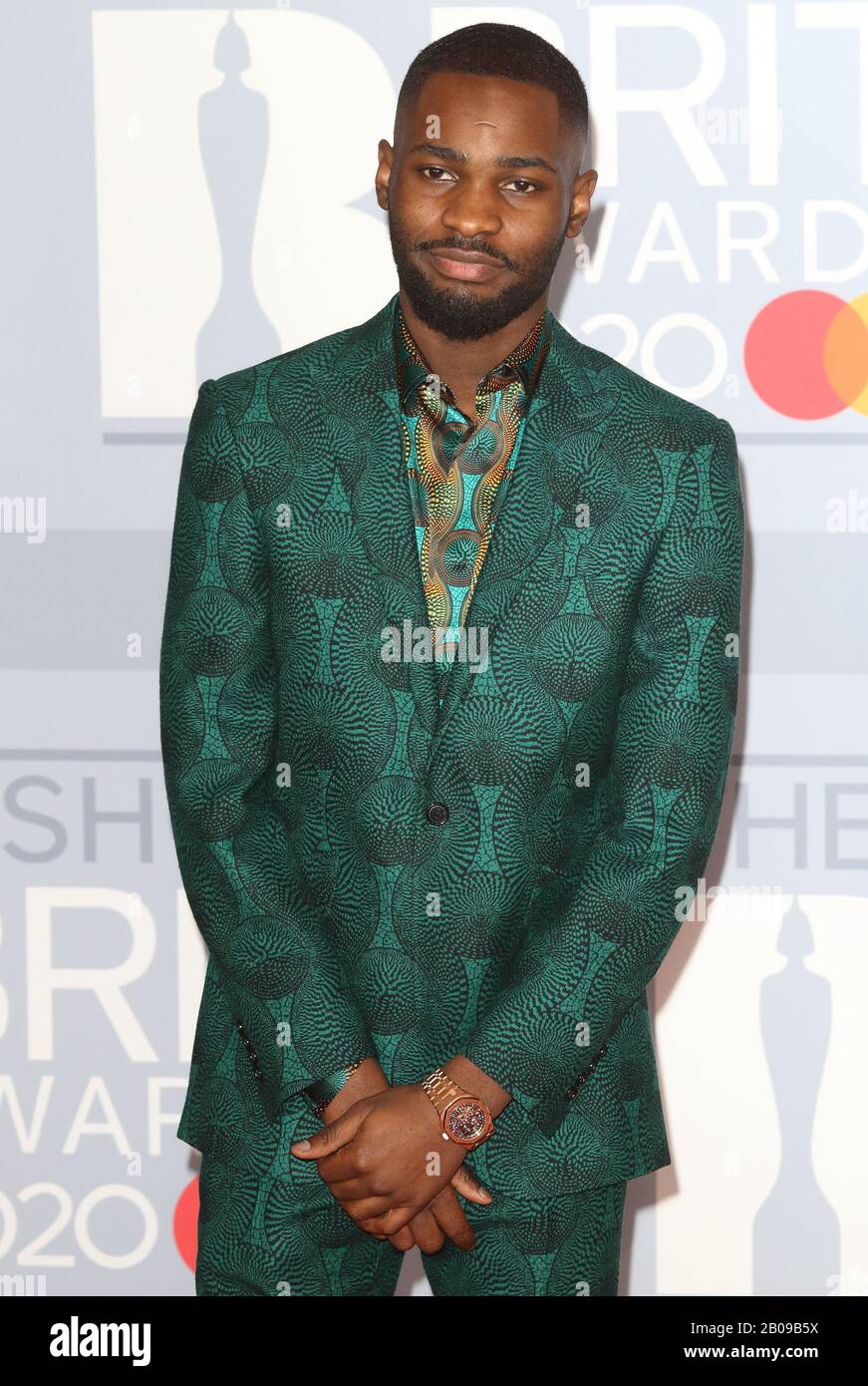 Dave attends the 40th Brit Awards Red Carpet arrivals at The O2 Arena ...