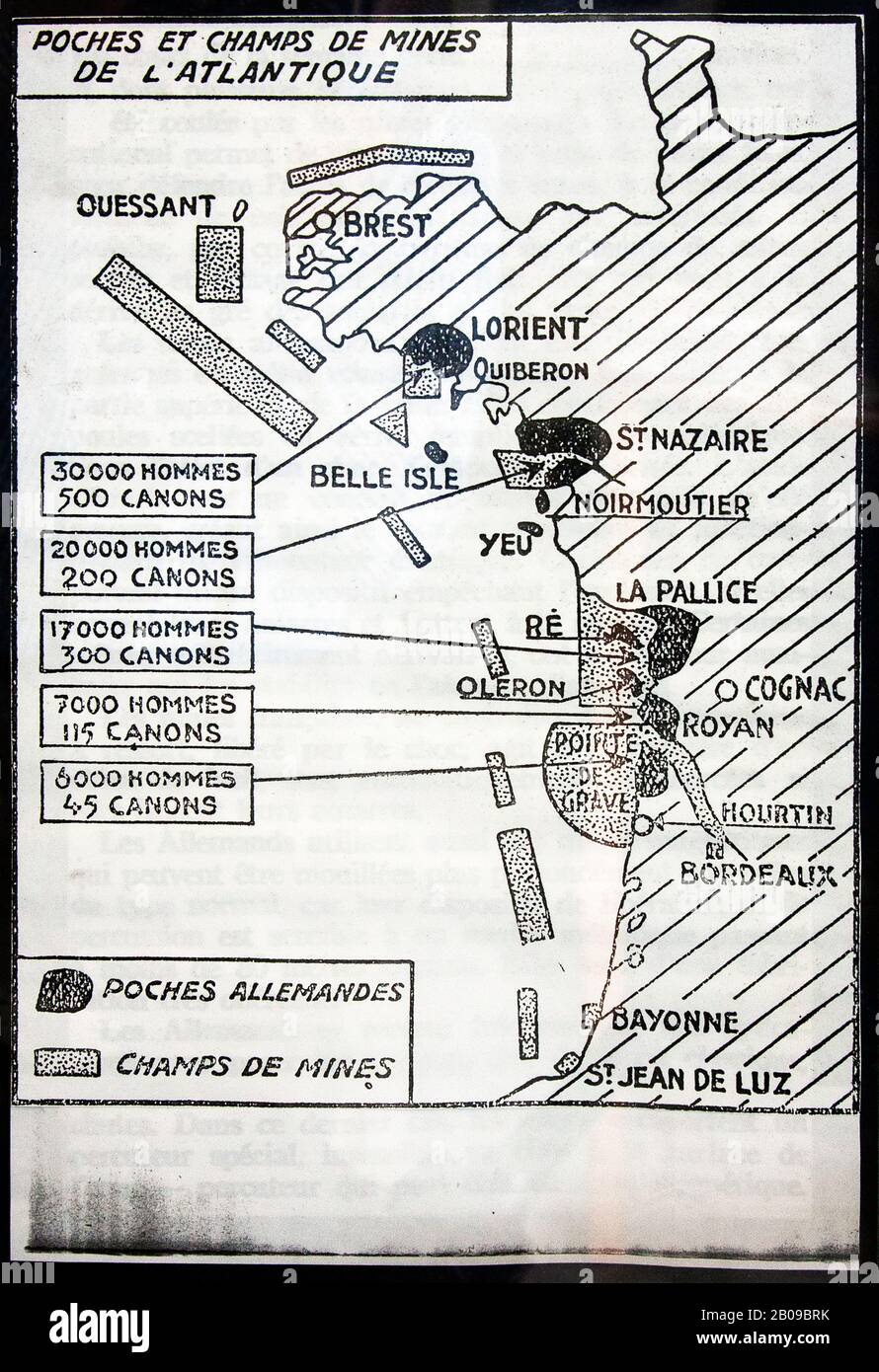 Battle of the atlantic map hi-res stock photography and images - Alamy