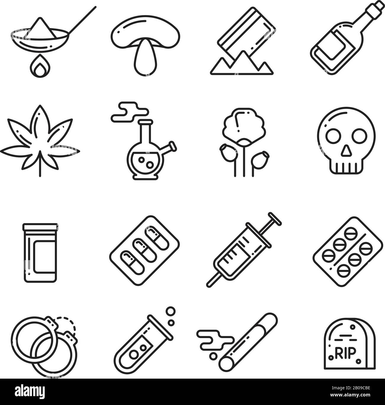 Narcotic Stock Vector Images - Alamy