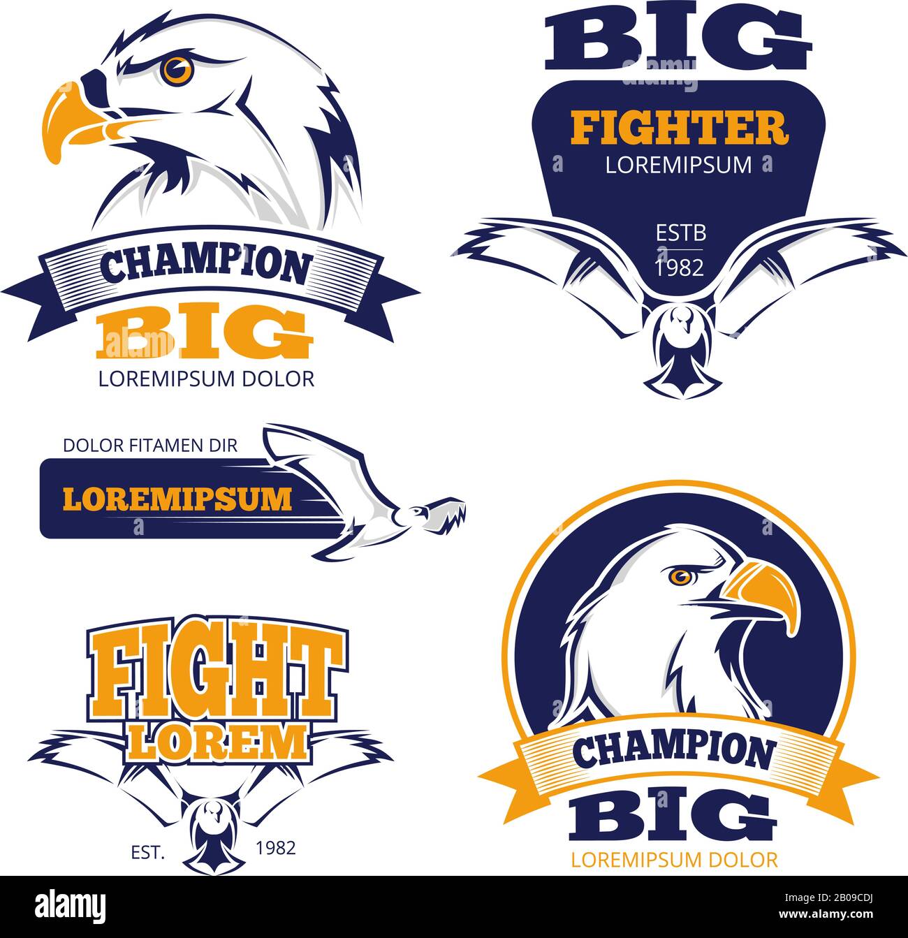 Eagles Football Logo Vector