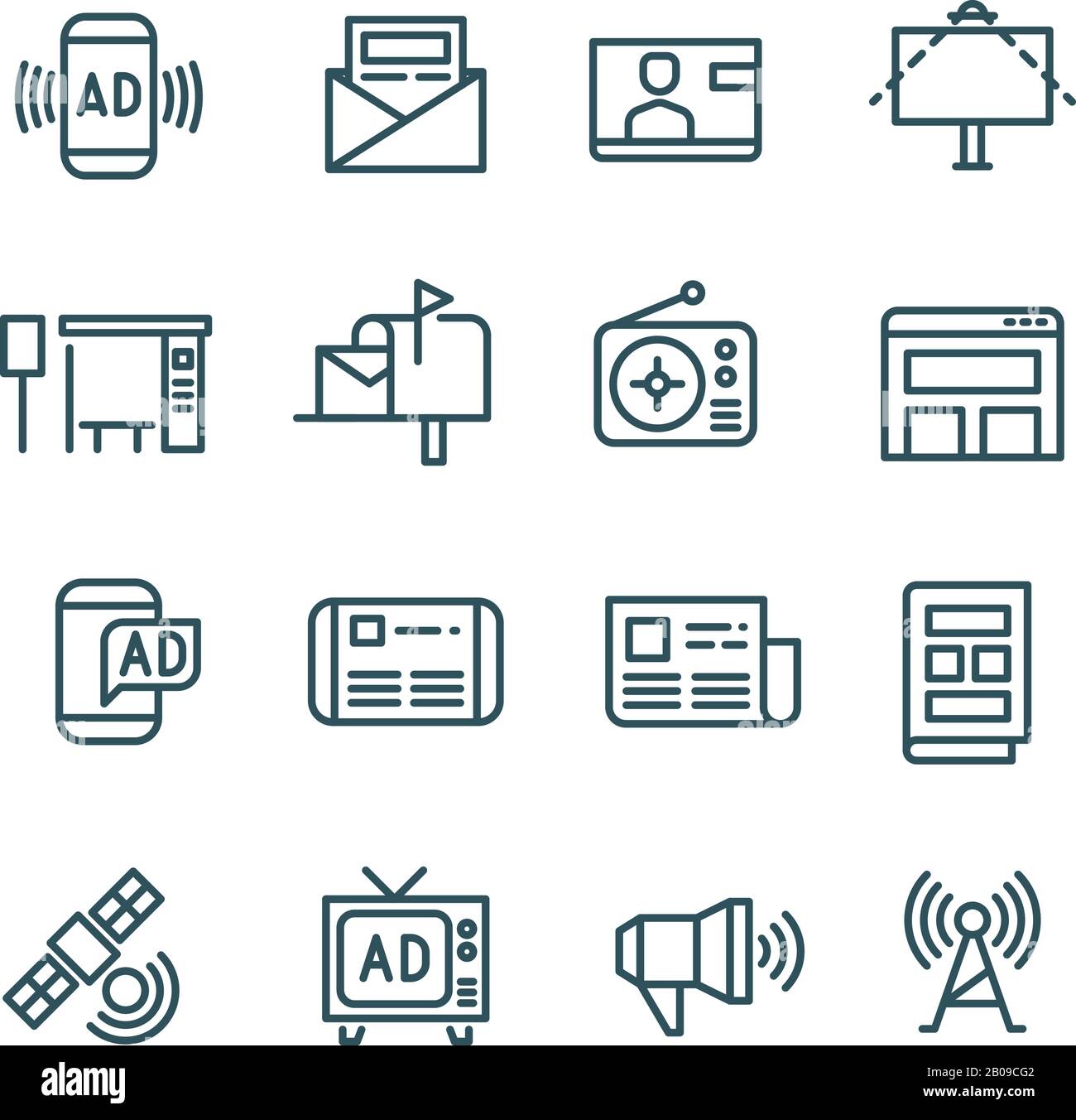 Icono De Publicidad Radial