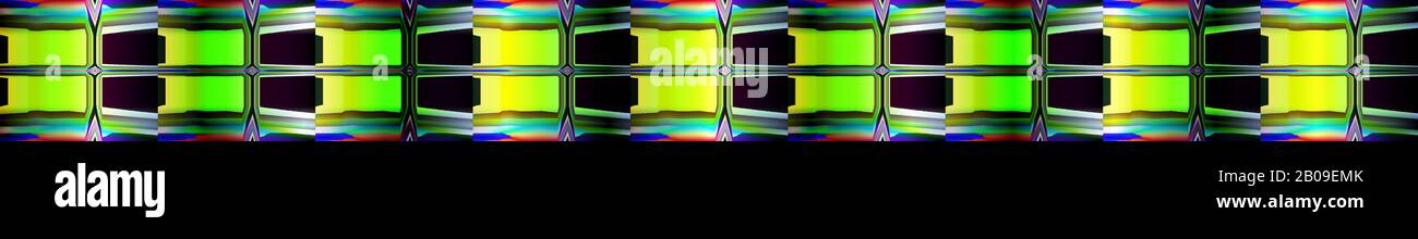 Digital art, panoramic abstract objects with soft lighting, Germany ...