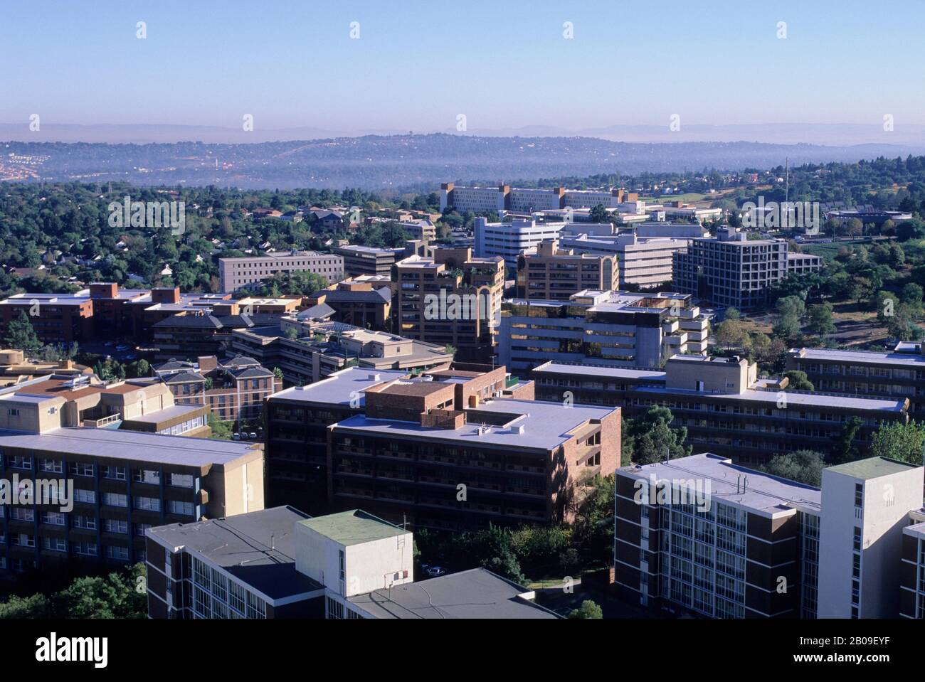 SOUTH AFRICA, JOHANNESBURG SANDTON, OVERVIEW OF OFFICE BUILDINGS Stock ...
