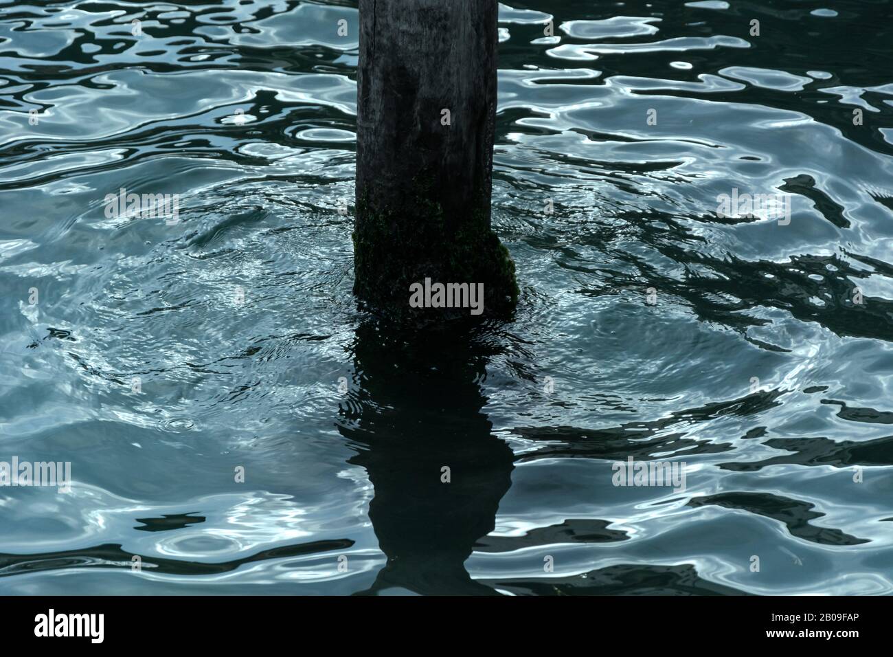 water texture background close up. Bright colorful water reflection ...