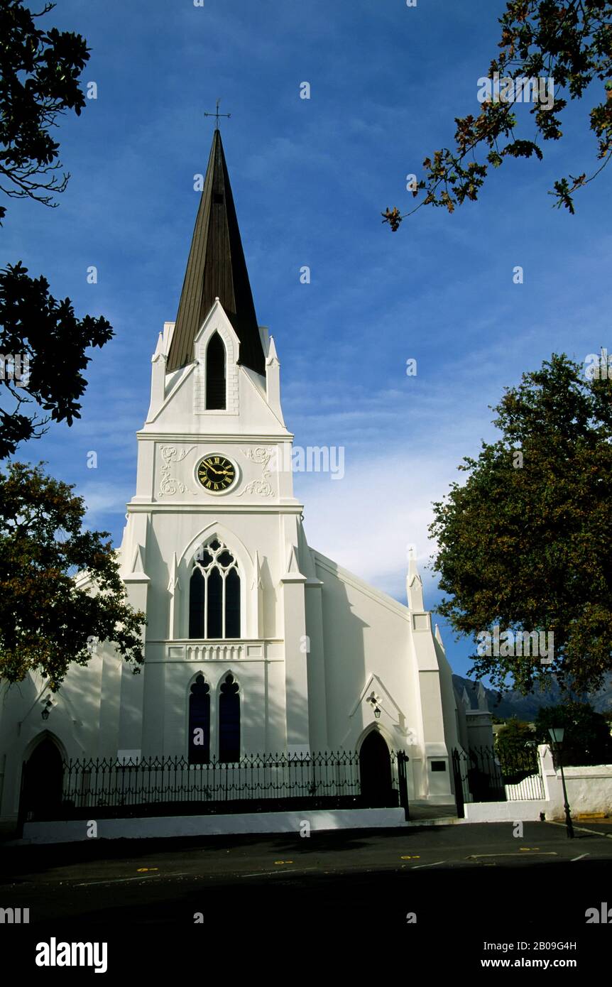 SOUTH AFRICA, NEAR CAPE TOWN, STELLENBOSCH, DUTCH REFORMED CHURCH ...