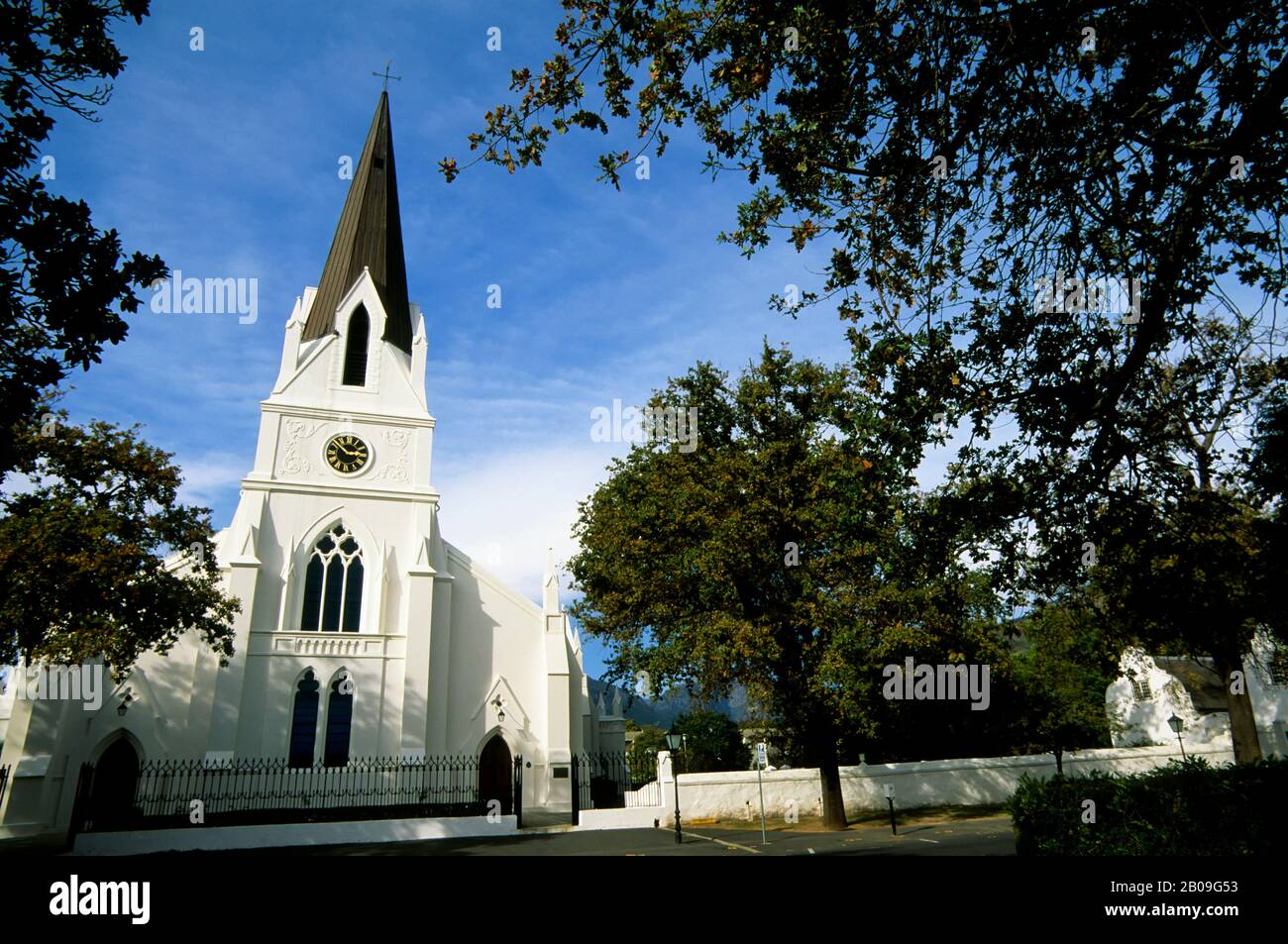 SOUTH AFRICA, NEAR CAPE TOWN, STELLENBOSCH, DUTCH REFORMED CHURCH ...