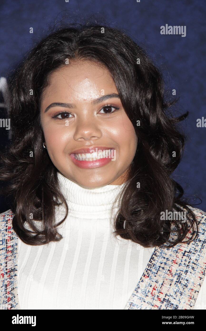 Los Angeles, California, USA. 18th Feb, 2020. Alison Fernandez 02/18 ...