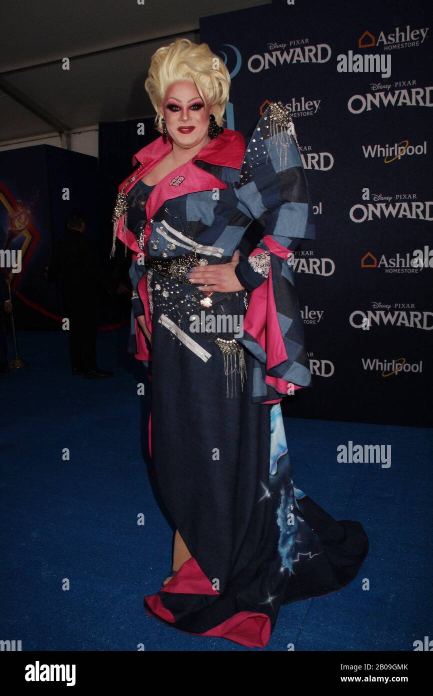 Los Angeles, California, USA. 18th Feb, 2020. Nina West 02/18/2020 The ...