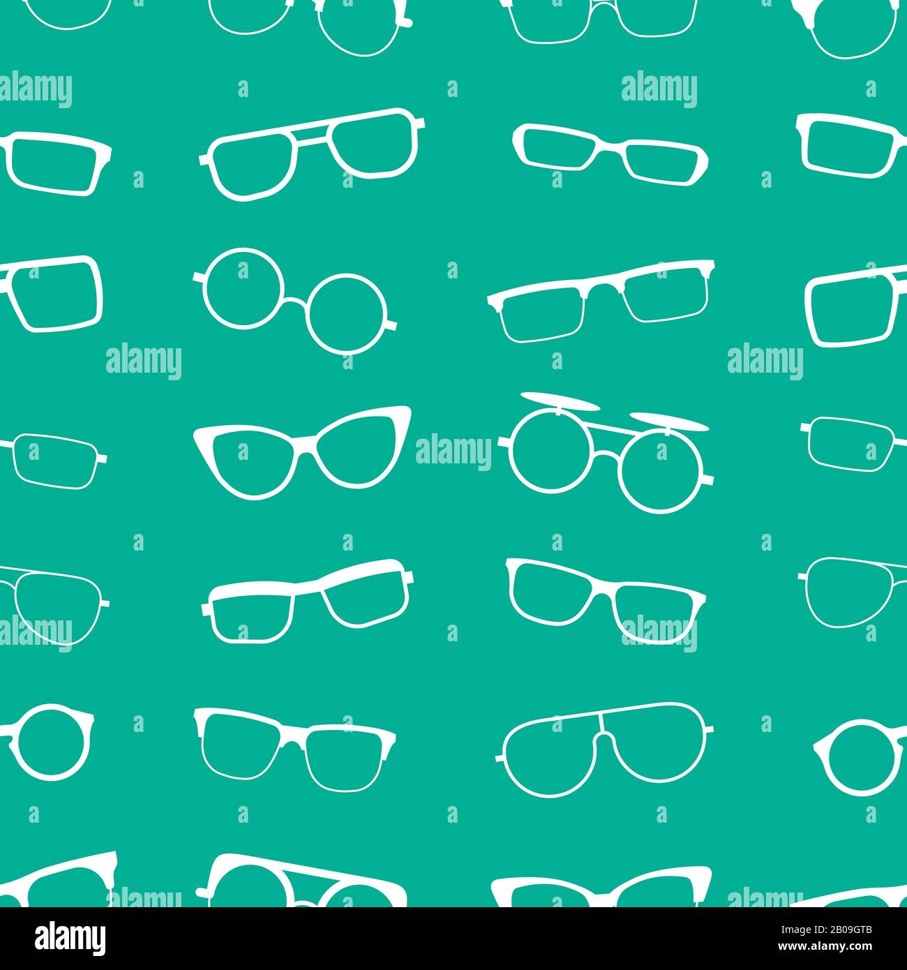 Hipster Glasses Template