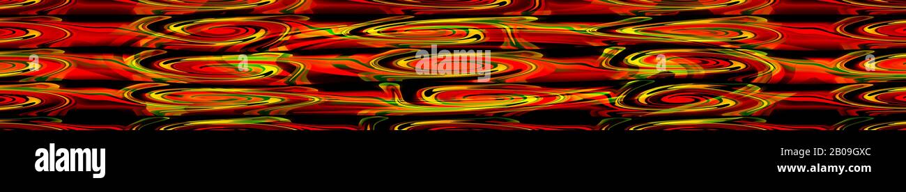 Digital art, panoramic abstract objects with soft lighting, Germany ...