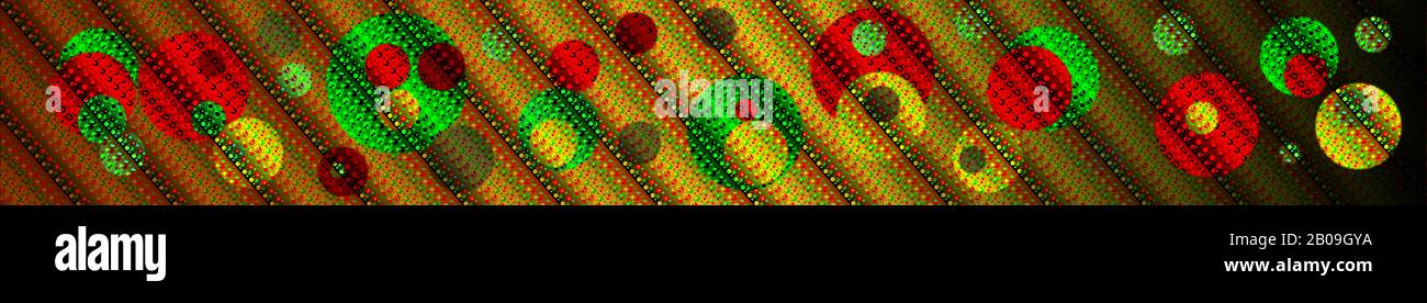 Digital art, panoramic abstract objects with soft lighting, Germany ...