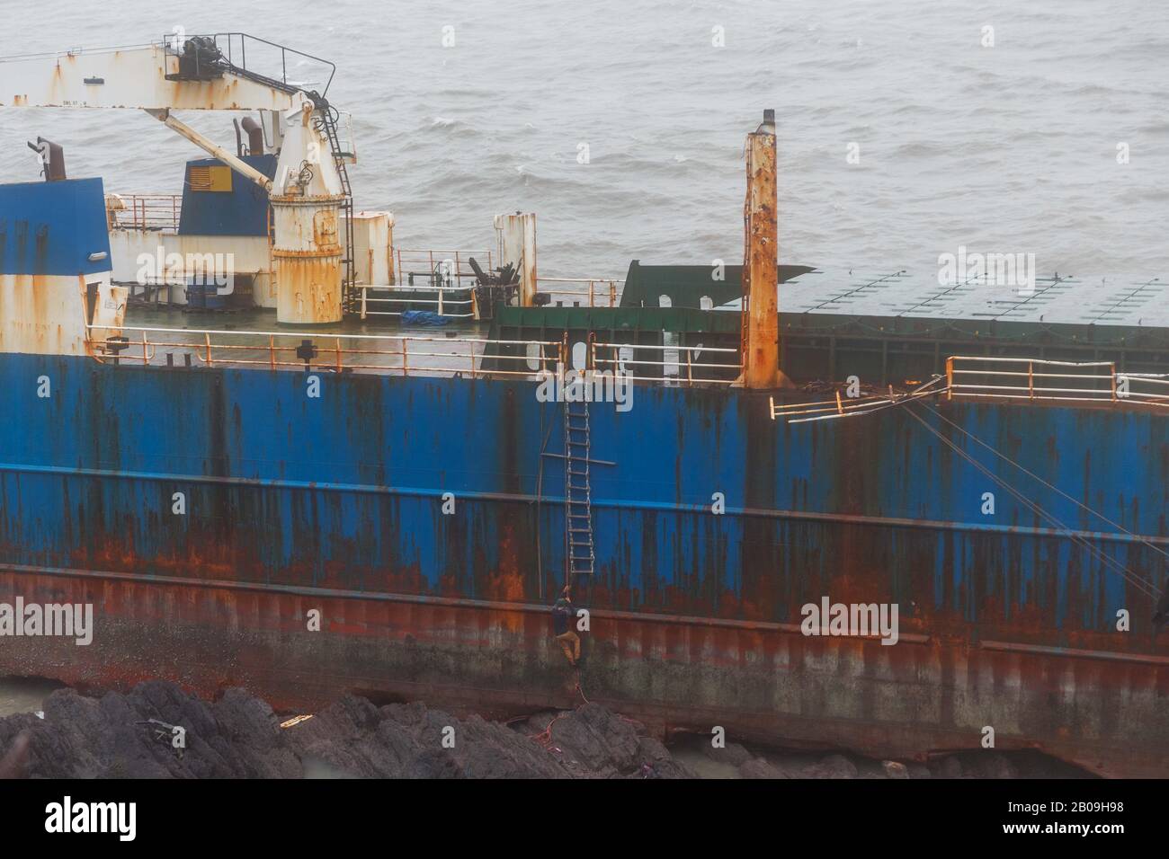 Cork, Ireland. 19th Feb, 2020. Atlas Cargo Ship, Ballyanna, Cork City A ...