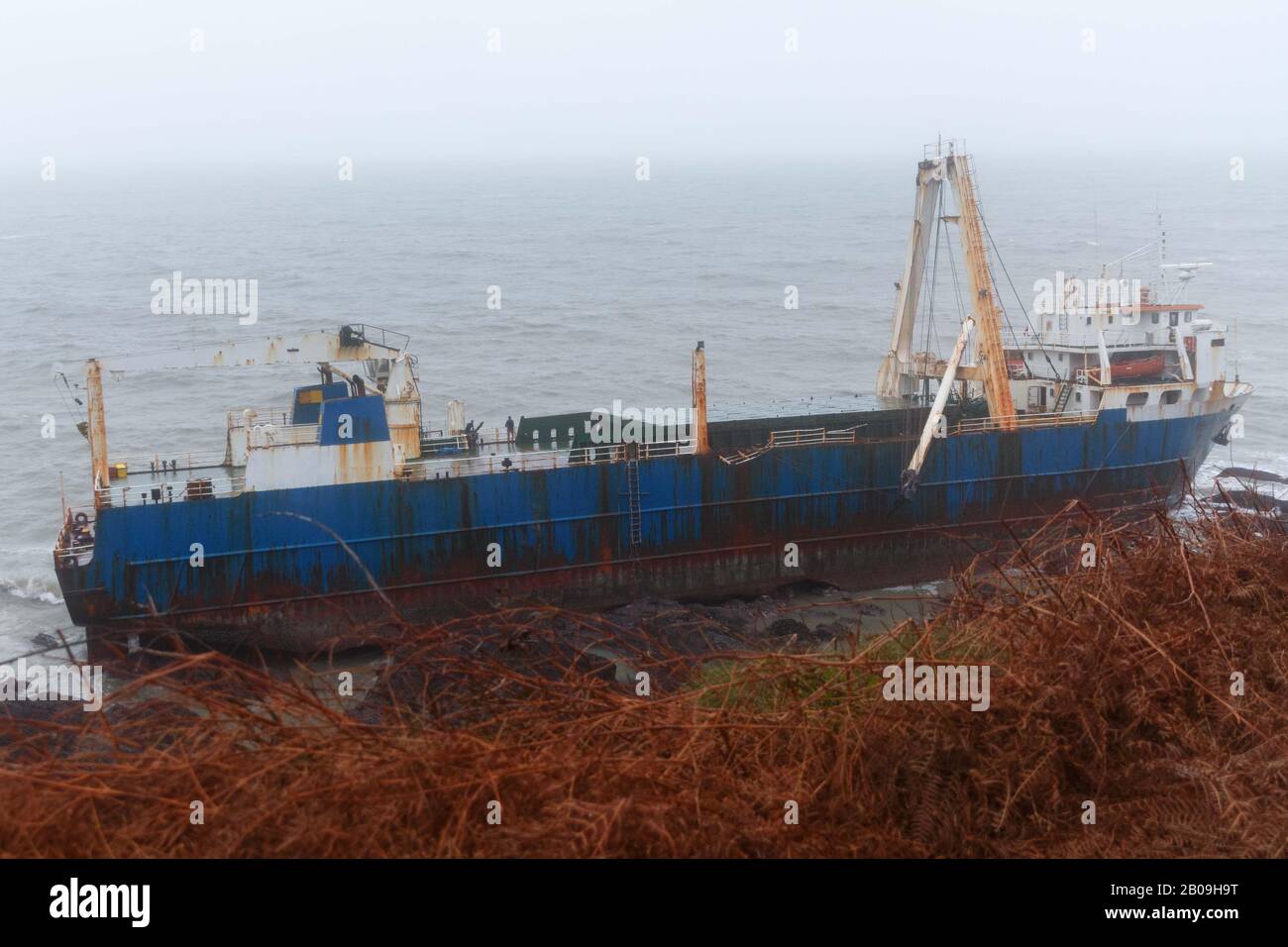 Cork, Ireland. 19th Feb, 2020. Atlas Cargo Ship, Ballyanna, Cork City A ...