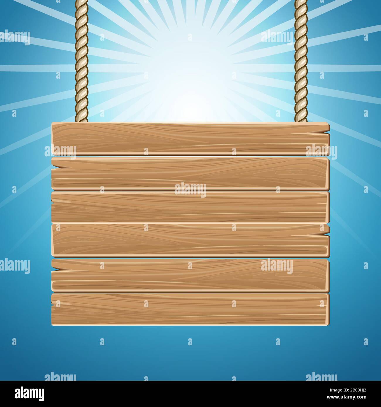 Empty beach signpost Stock Vector Images - Alamy