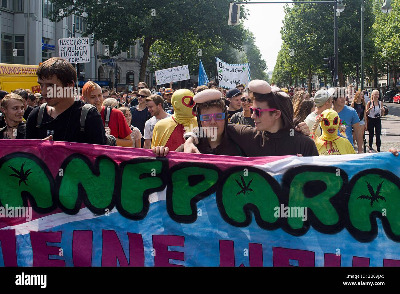 The 17th annual demonstration calling for the legalization of cannabis ...
