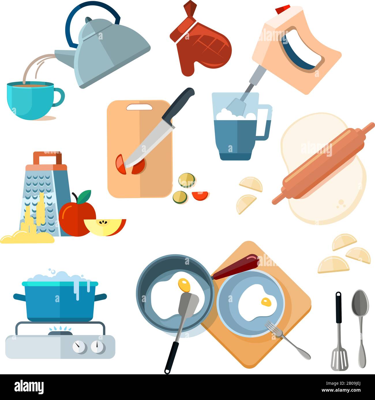Prepare delicious and beautiful Stock Vector Images - Alamy