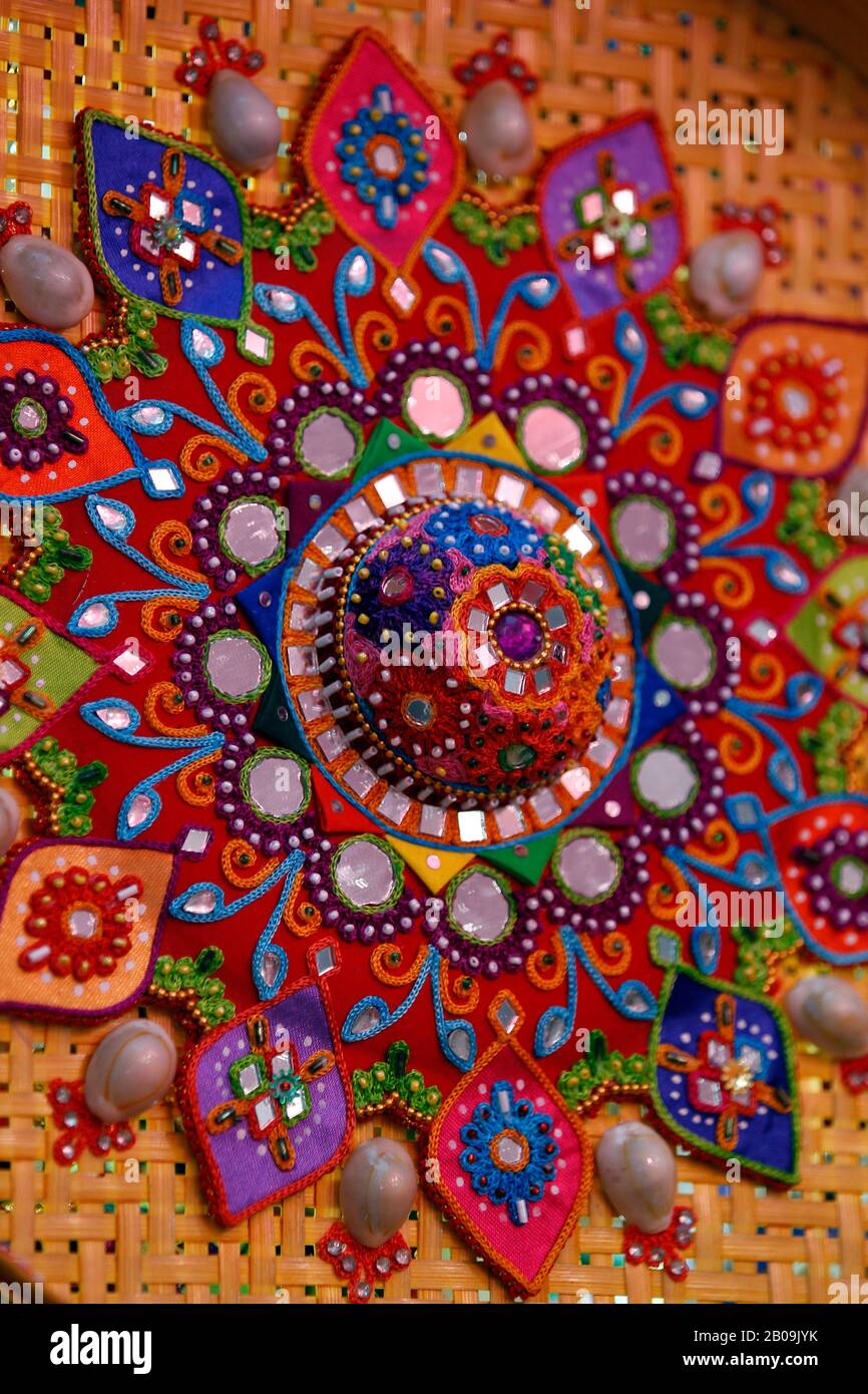 Decorative handicraft on display at a shop in Bashundhara City Shopping ...