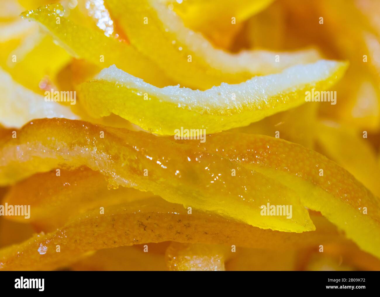colorful candied and crystallized fruits in fruit market Stock Photo ...