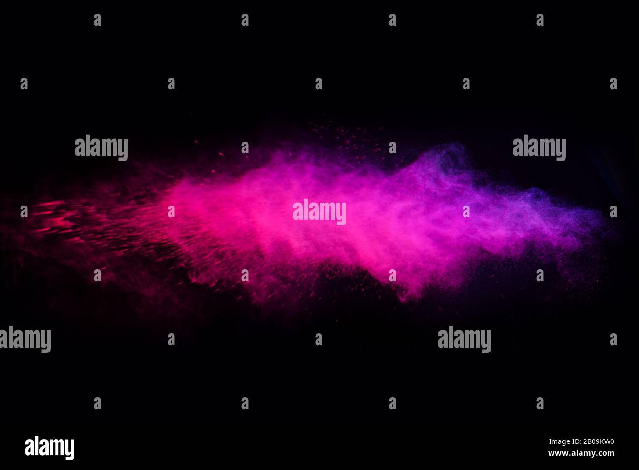 Abstract color splash for wallpaper design. Colorful dust explode ...