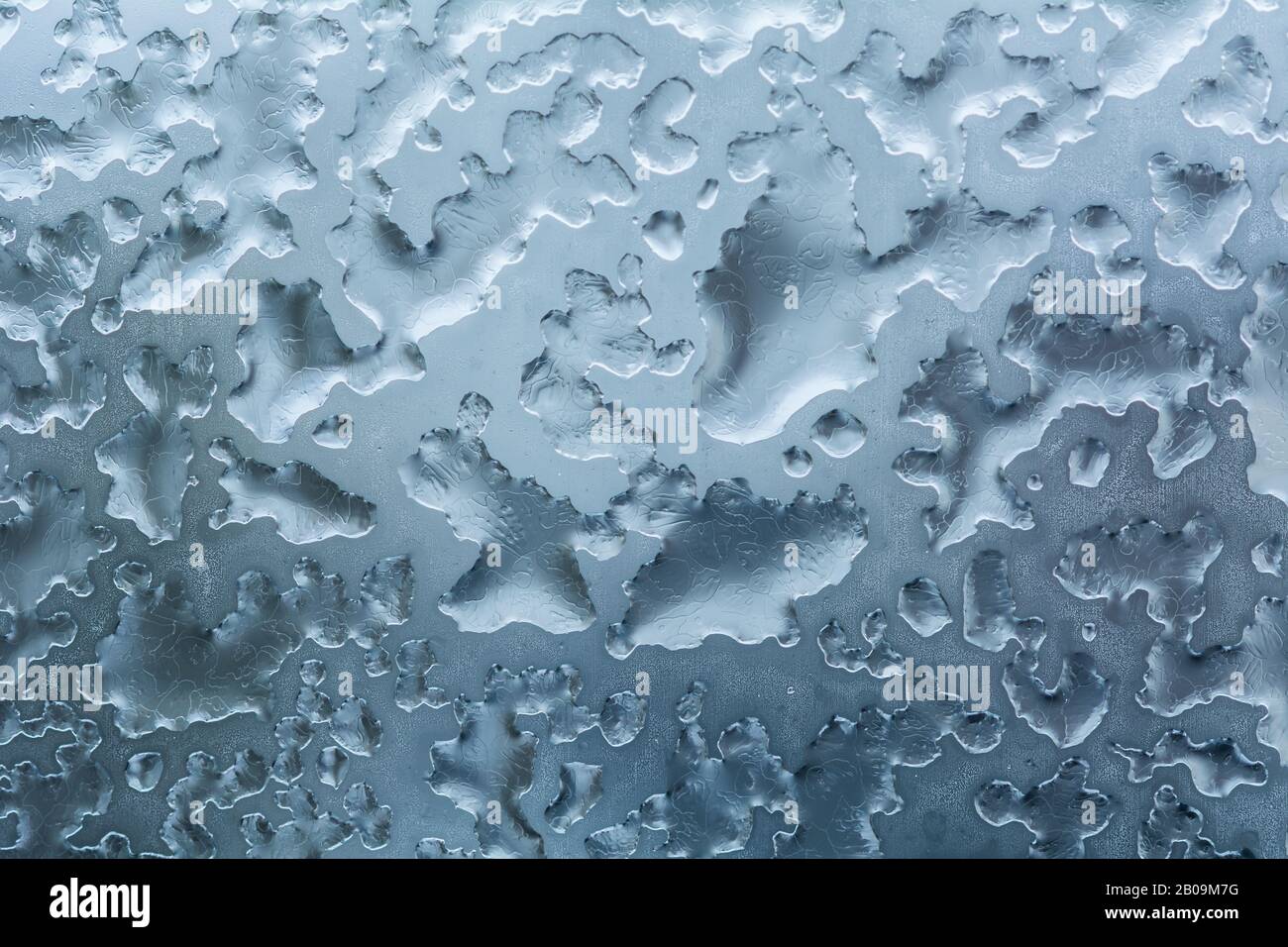 Water droplets on the glass . Drops of water Stock Photo - Alamy