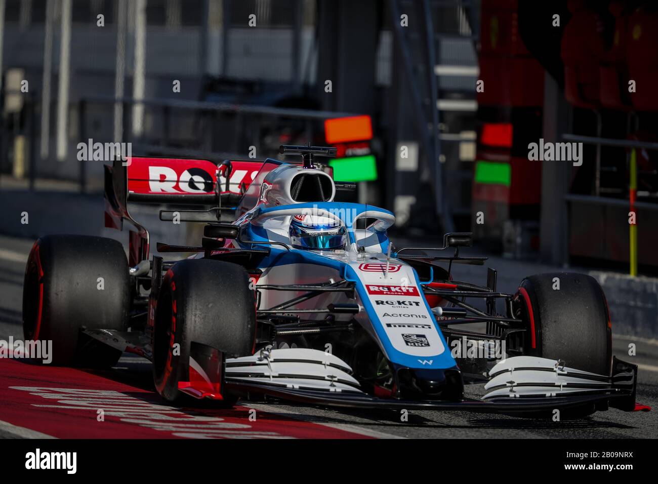 Nicholas Latifi of Rokit Williams Racing Team seen in action during the ...