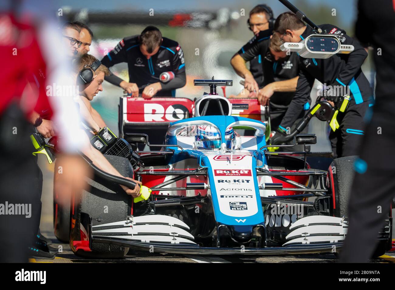 Nicholas Latifi of Rokit Williams Racing Team seen in action during the ...