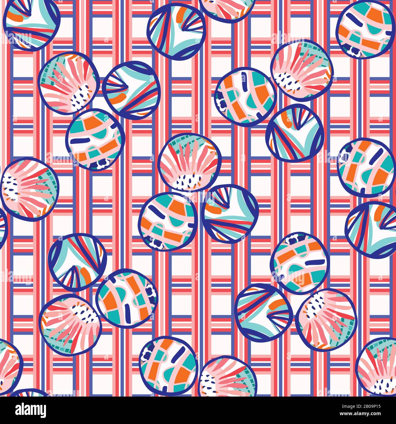 Fashion illustration 1950s floral hi-res stock photography and images ...