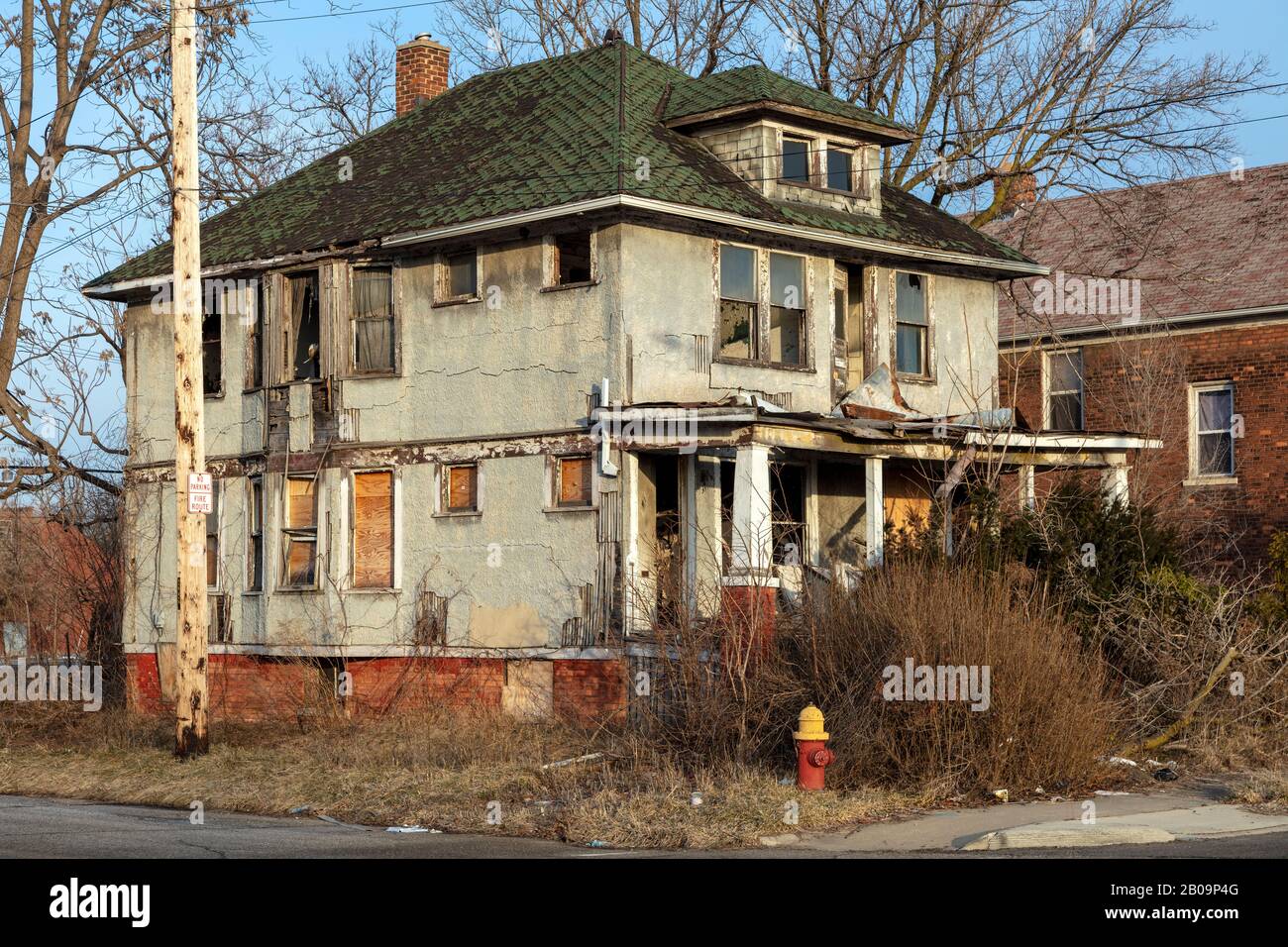 Detroit Michigan Ghetto