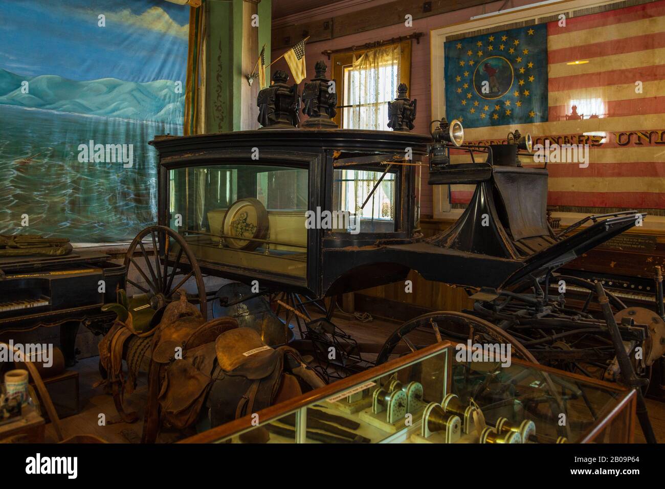 Stagecoach interior hi-res stock photography and images - Alamy