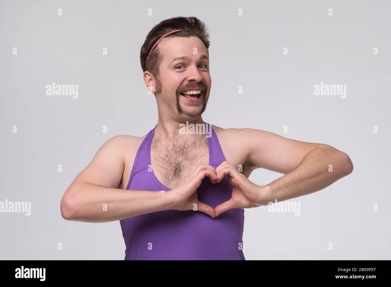 Mustache trainer hi-res stock photography and images - Alamy