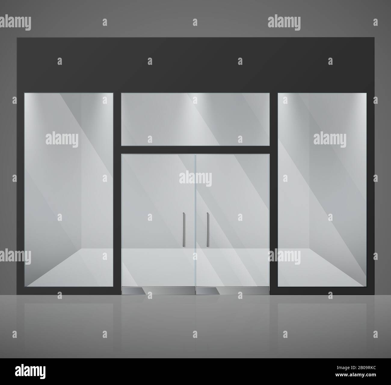 Front view shop exterior design hi-res stock photography and images - Alamy