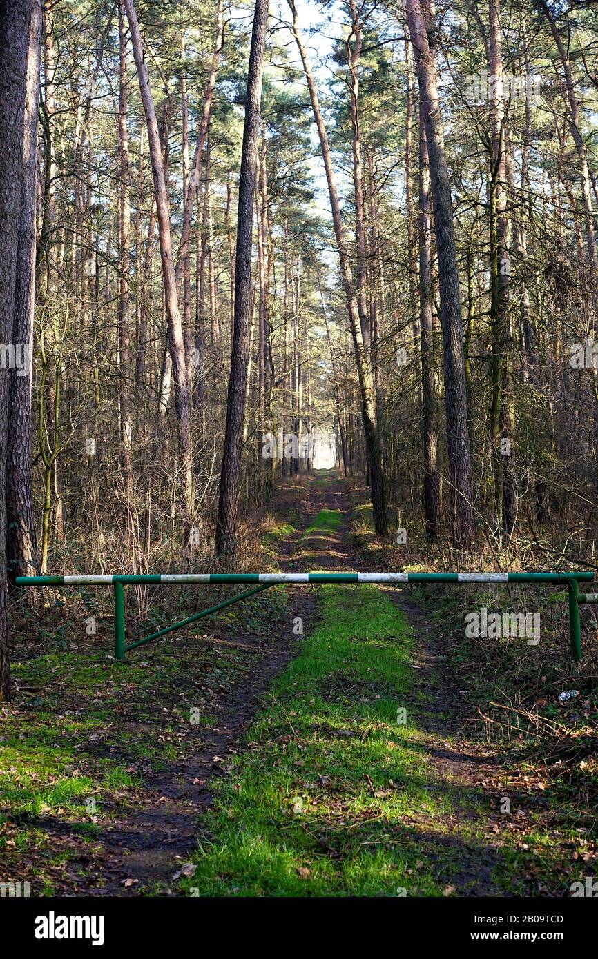 Pathway blocked hi-res stock photography and images - Alamy
