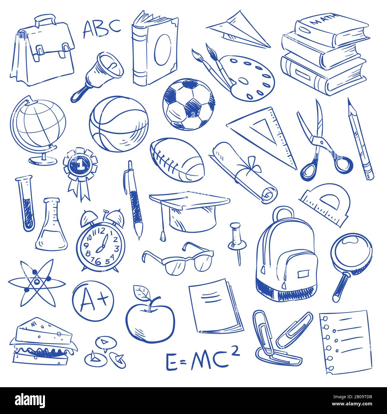 School education and science, geography and biology, physics and ...