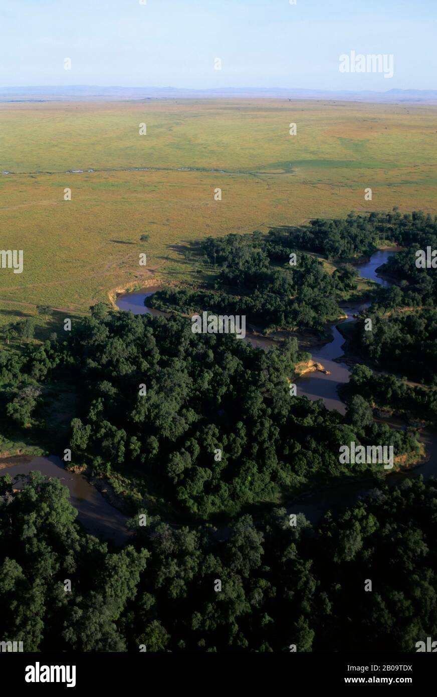 Masai mara aerial hi-res stock photography and images - Alamy