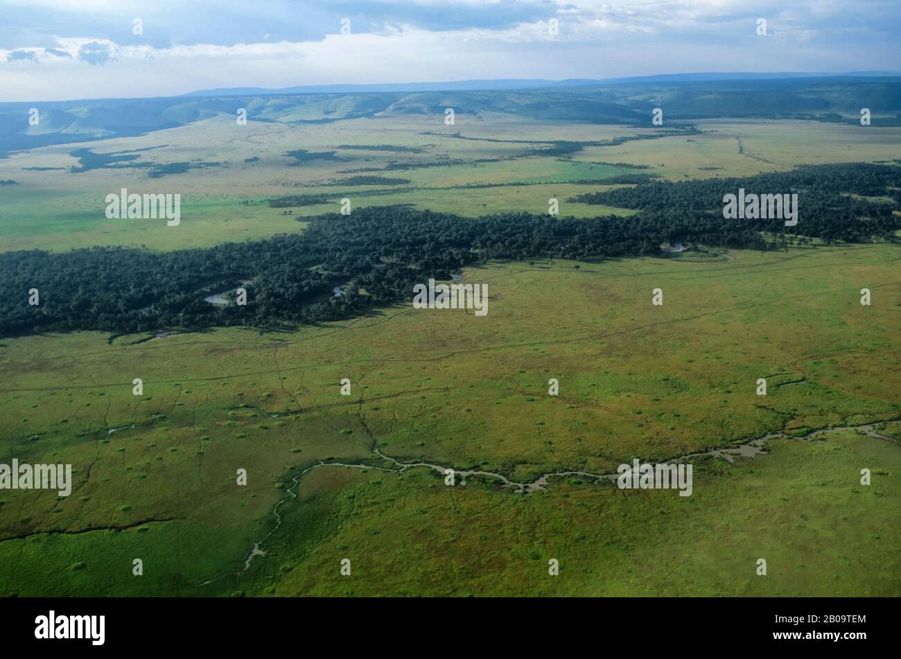 Masai mara aerial hi-res stock photography and images - Alamy
