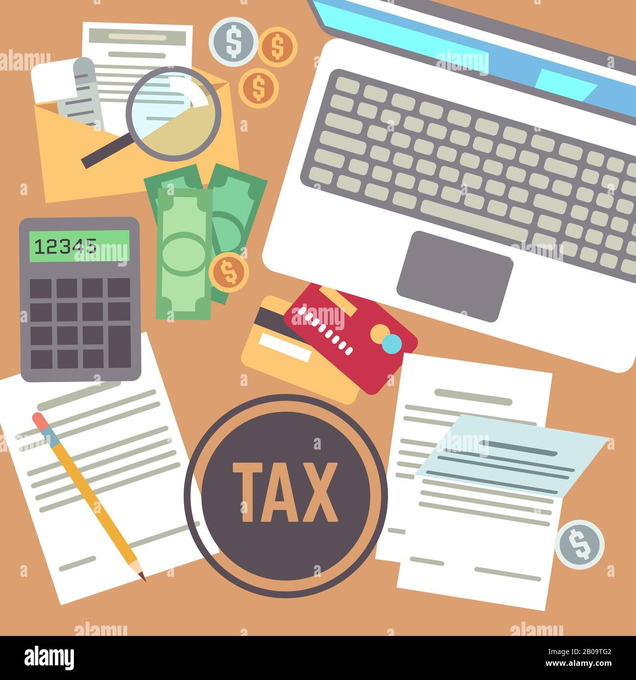 Declaration form Stock Vector Images - Alamy