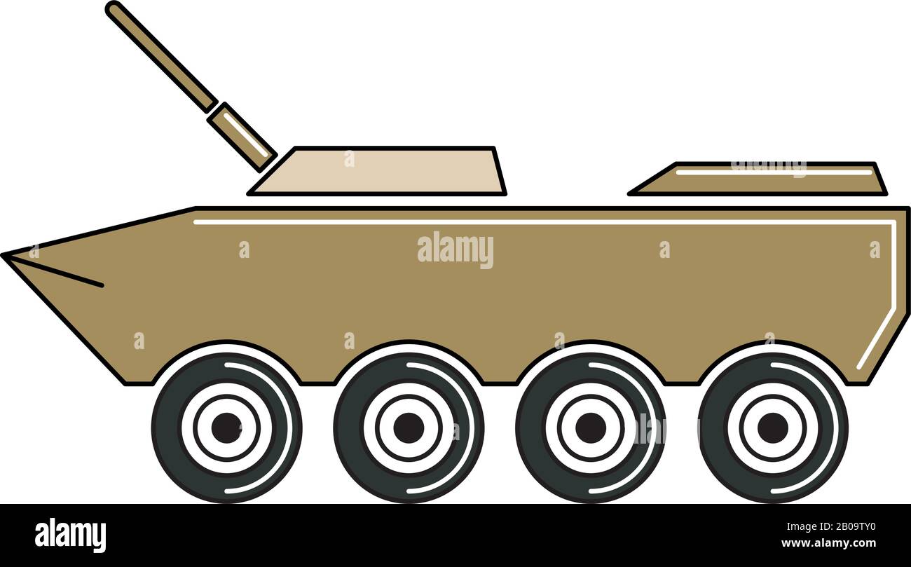 Isolated war tank icon Stock Vector Image & Art - Alamy