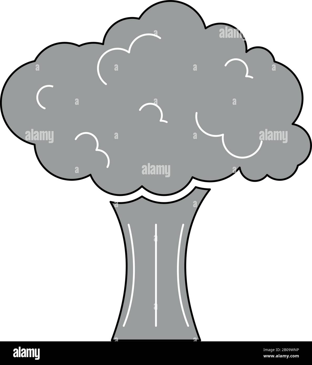 Isolated bomb explosion smoke Stock Vector Image & Art - Alamy