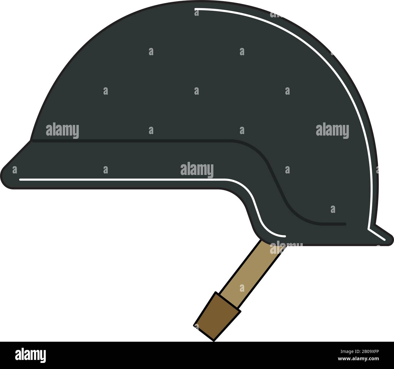 Isolated military helmet icon Stock Vector Image & Art - Alamy