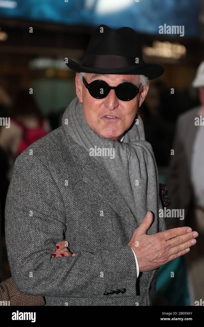 Roger stone arrives hi-res stock photography and images - Alamy