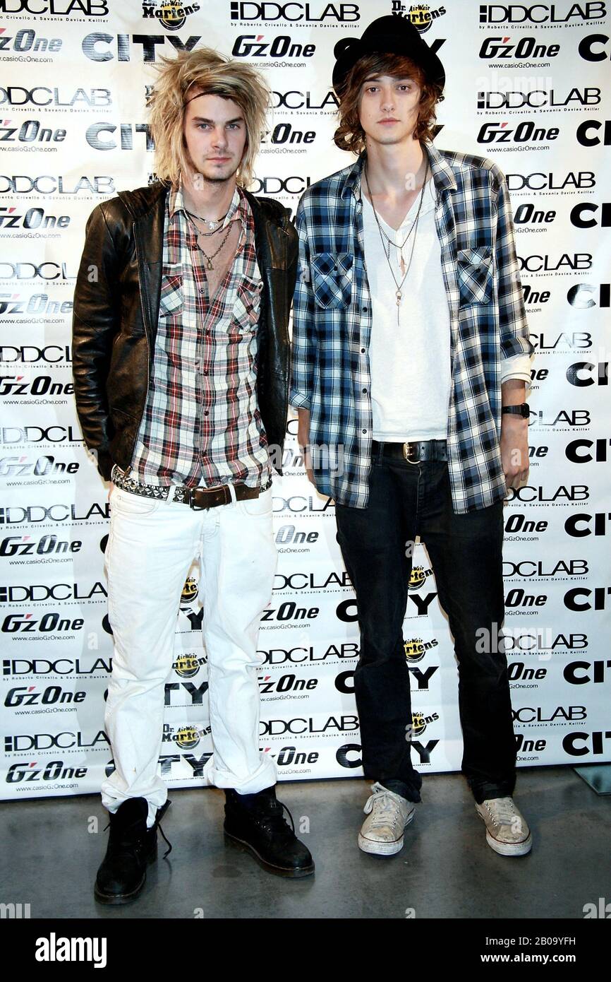New York, NY, USA. 10 September, 2008. Chris Belcher, Luke McEachran at ...