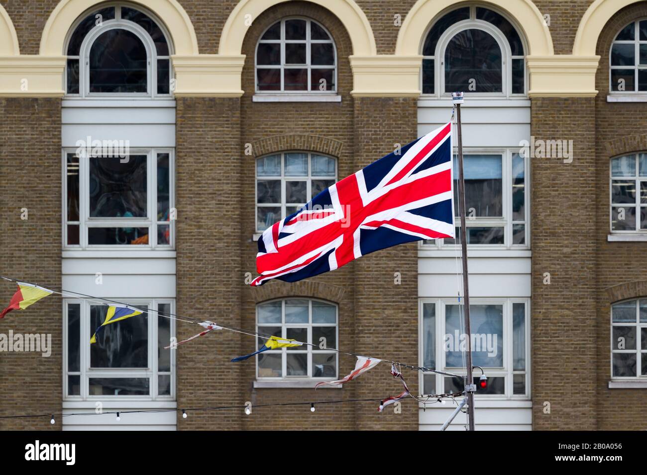 Older brick buildings in background hi-res stock photography and images ...